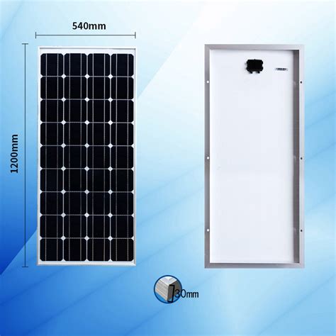 Mono Crystalline 100w Solar Panel Aslan Import And Export