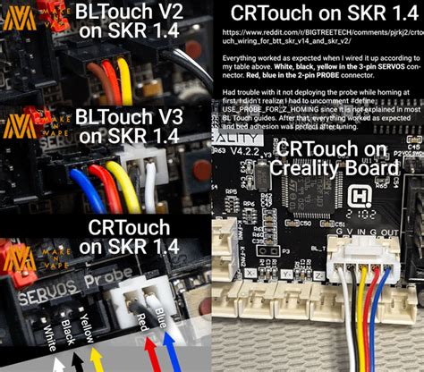 Btt Skr V3 Cr Touch Wiring Fried My Cr Touch R Creality