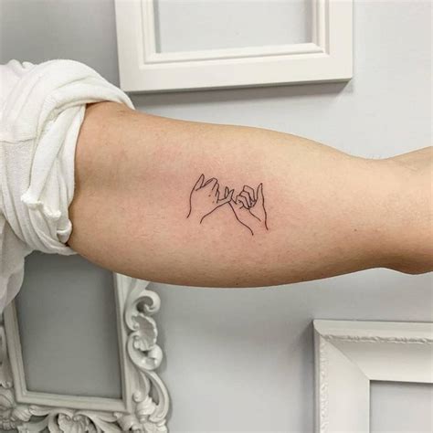 Promise Tattoo On Pinky Finger