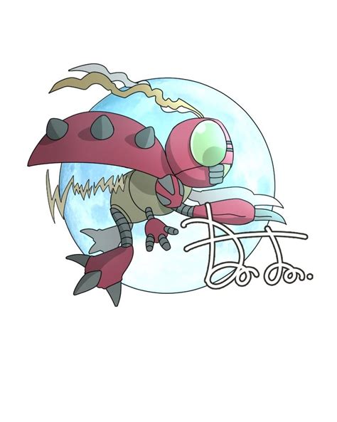 Tentomon Digimon Antennae Bug Claws Digimon Creature