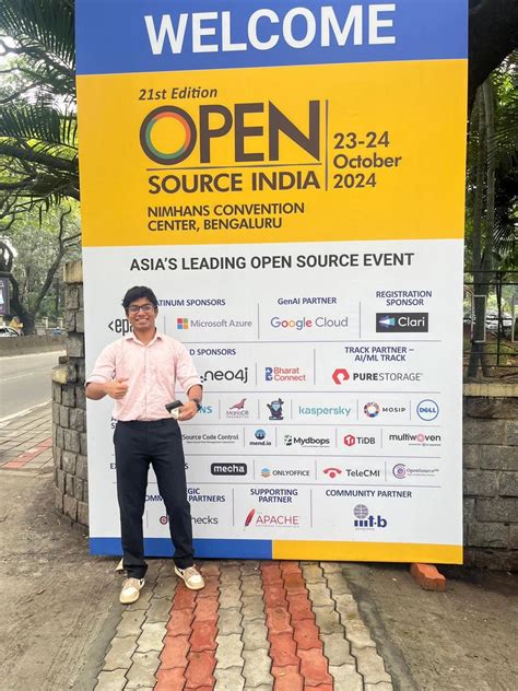 Opensourceindia Mariadb Learning Opensourcecommunity Techinnovation Bengaluru Ketan Chouhan