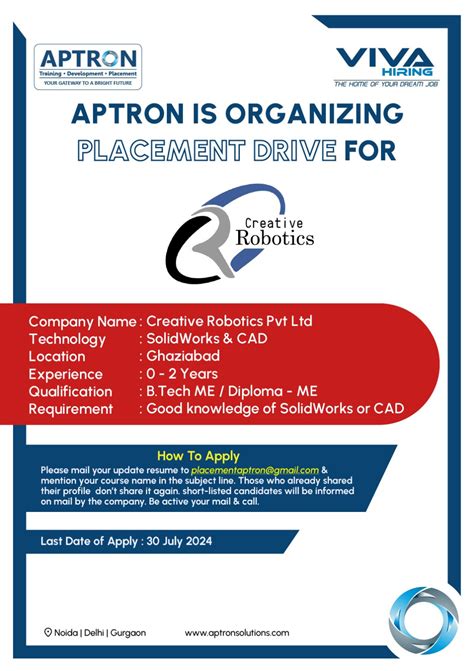Aptron On Linkedin Aptron Vivahiring Placement2024 Career