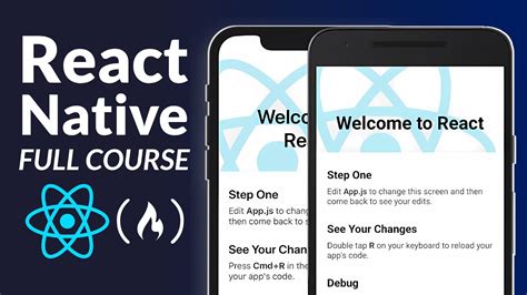 React Native Course Android And Ios App Development Youtube