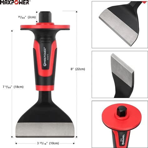 Bolster Chisel Set 3 Pieces Maxpower Masonry Chisel Set With Thickness Hand £54 70 Picclick Uk