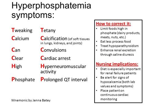 Hypophosphatemia Mnemonic