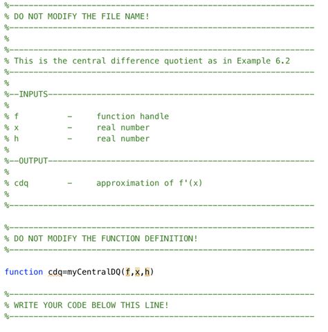 Solved Given The Example Pictured Need Help Implementing It