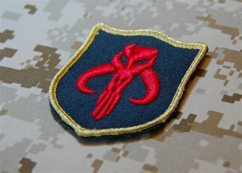 Mandalorian Bantha Skull Crusader Shield Patch Star Wars Patch Nswdg Devgru Seal Original Items