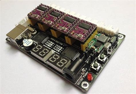Usb Cnc Controller With 4 Axis Stepper Motor Driver For Diy Laser Engraver Cnc Uge