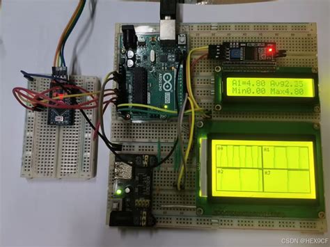 【arduino】零基础带你制作一个多通道示波器：基于 arduino uno 的多通道示波器 diy 制作项目 csdn博客