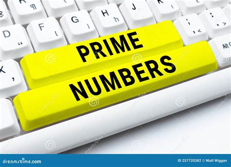 Text Showing Inspiration Prime Numbers Business Idea A Positive