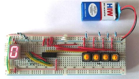 Driving A 7 Segment Display Using A Bcd To 7 Segment Driver Ic Cd4511