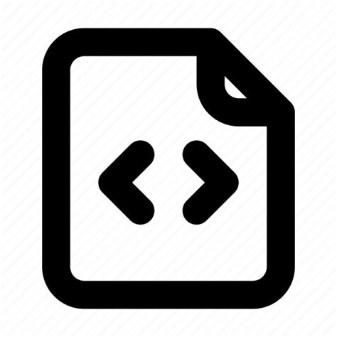 Programming File Code Paper Page Icon Download On Iconfinder