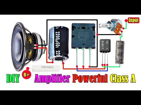 Diy Home Stereo Amplifier Using Transistor