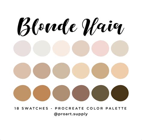 Erase Assassination Introduce Color Palette For Blonde Hair Monthly