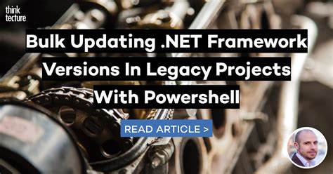 Bulk Updating Net Framework Versions In Legacy Projects With