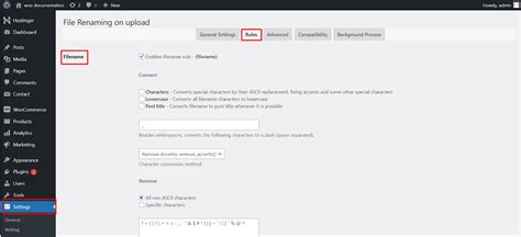 Understanding File Renaming Rules Wpfactory