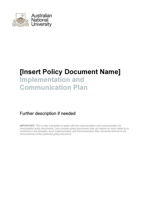 43 Step by Step Implementation Plan Templates ᐅ TemplateLab