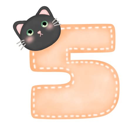 Cute Numbers Pngs For Free Download