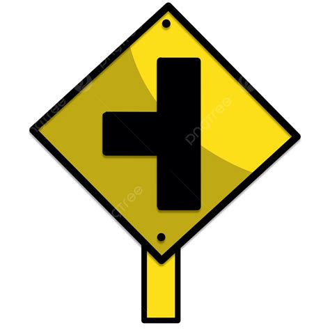 Side Road Sign
