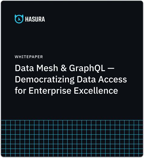 data mesh and graphql democratizing data access for enterprise excellence
