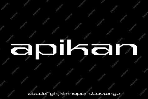 Premium Vector Luxury Futuristic Lowercase Display Font Typeface To Make Your Brand Looks Premium