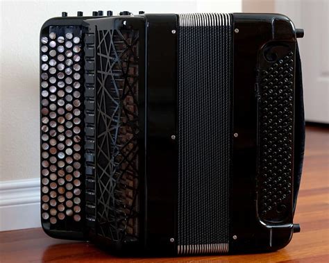 Jupiter Mythos Chromatic Accordion Bayan B System With Reverb