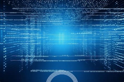 Premium Psd Abstract Futuristic Digital Technology Background