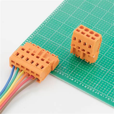 焊pcb线路板接线mcs弹簧插拔式对插连接器接插件3 5 5 0 5 08 7 5 虎窝淘