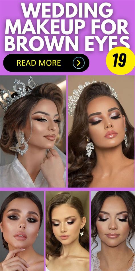 Best Wedding Makeup For Brown Eyes Natural Bridal And Dramatic Looks