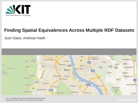pptx finding spatial equivalences across multiple rdf datasets