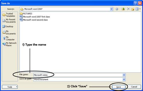 Microsoft Word New Open Save And Save As Command Definition