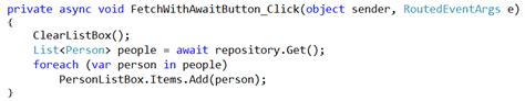 Jeremy Bytes UI Considerations When Using Asynchronous Methods