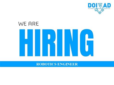 Hiring Roboticsengineer Industrialautomation Robotprogramming Kuka Doijad Automation