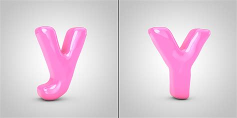 흰색 배경에 고립 된 풍선 껌 알파벳 문자 Y 3차원 형태에 대한 스톡 사진 및 기타 이미지 3차원 형태 알파벳 Y 귀여운 Istock