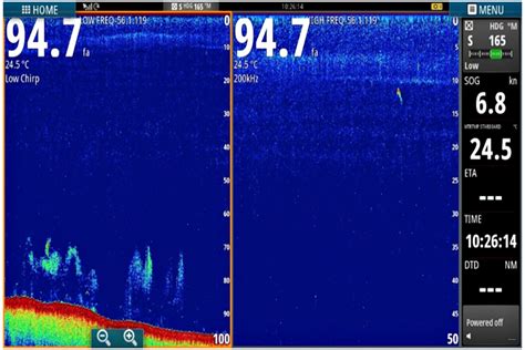 Novo Simrad S5100 High Performance Chirp Sonar Module Boat Shopping