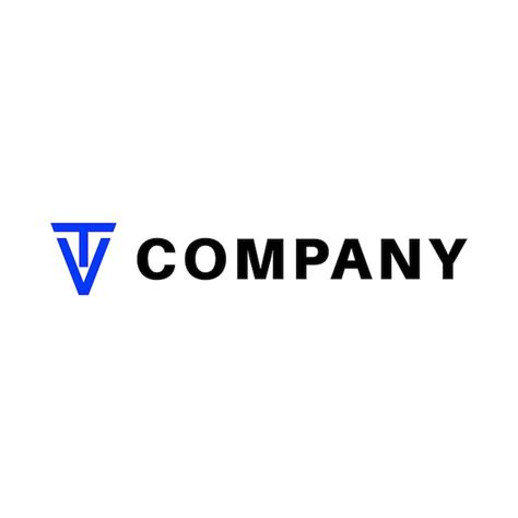 Premium Vector Vector Vt Monogram Logo Template