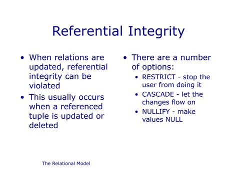 Ppt The Relational Model Powerpoint Presentation Free Download Id 1137663