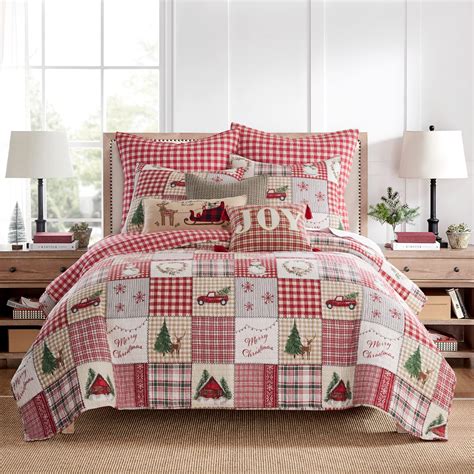 Christmas Quilt Set King At Deborah Mcgee Blog