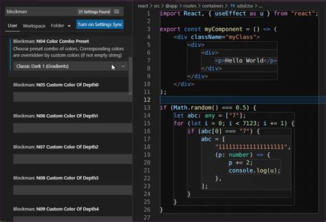 GitHub Leodevbro Vscode Blockman VSCode Extension To Highlight Nested Code Blocks