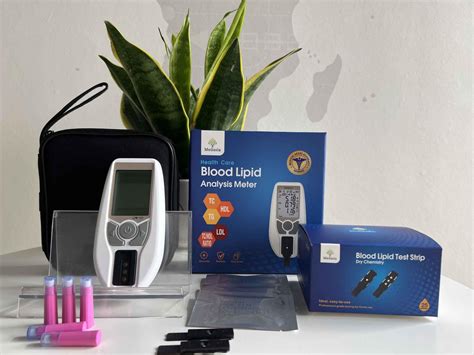 Portable Bluetooth Cholesterol Meter Medasia Healthcare