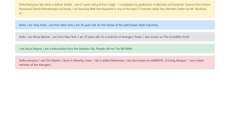String Interpolation
