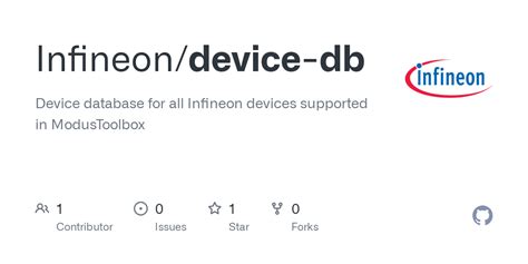 Device Dbdevicesmd At Master · Infineondevice Db · Github