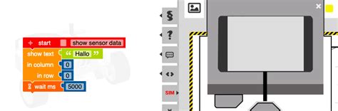 Simulated Ev3 Display Does Not Work · Issue 1548 · Openroberta