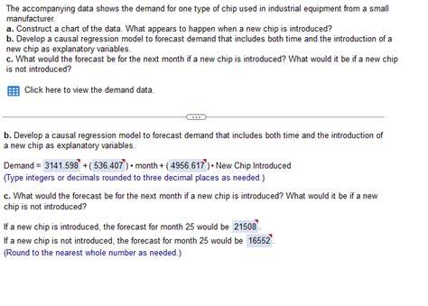 Solved Ignoring The Old Answer Use The Data Table Sheet