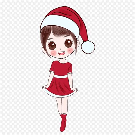 圣诞节卡通小女孩2png图片素材下载图片编号qpedgnvn 免抠素材网