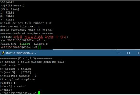 Github Yongjunbyunp2pchat Filetransfer Server And Client File On Linux