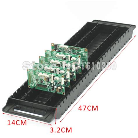 Anti Static Tray 25 Slot Anti Static Component Box For Pcb Circuit