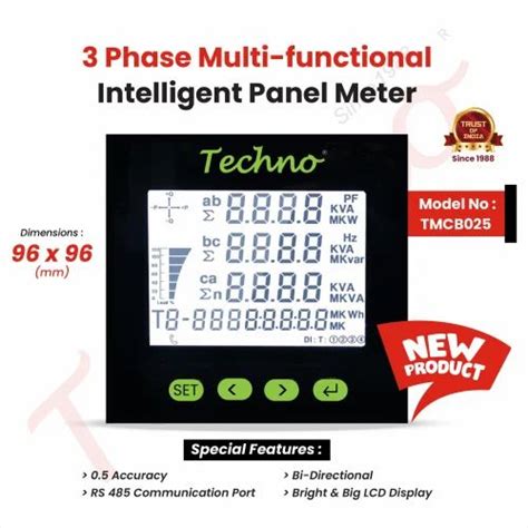 5a Three Phase Programmable Trivector Meters At ₹ 2861piece In