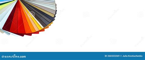 Banner Of A Color Guide Displaying A Range Of Hues For Use In Interior