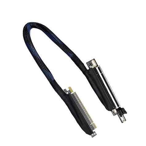 Kufptva Fast Speed 64gts Pcie 50 Right Exit Gpu Extension Cable 270